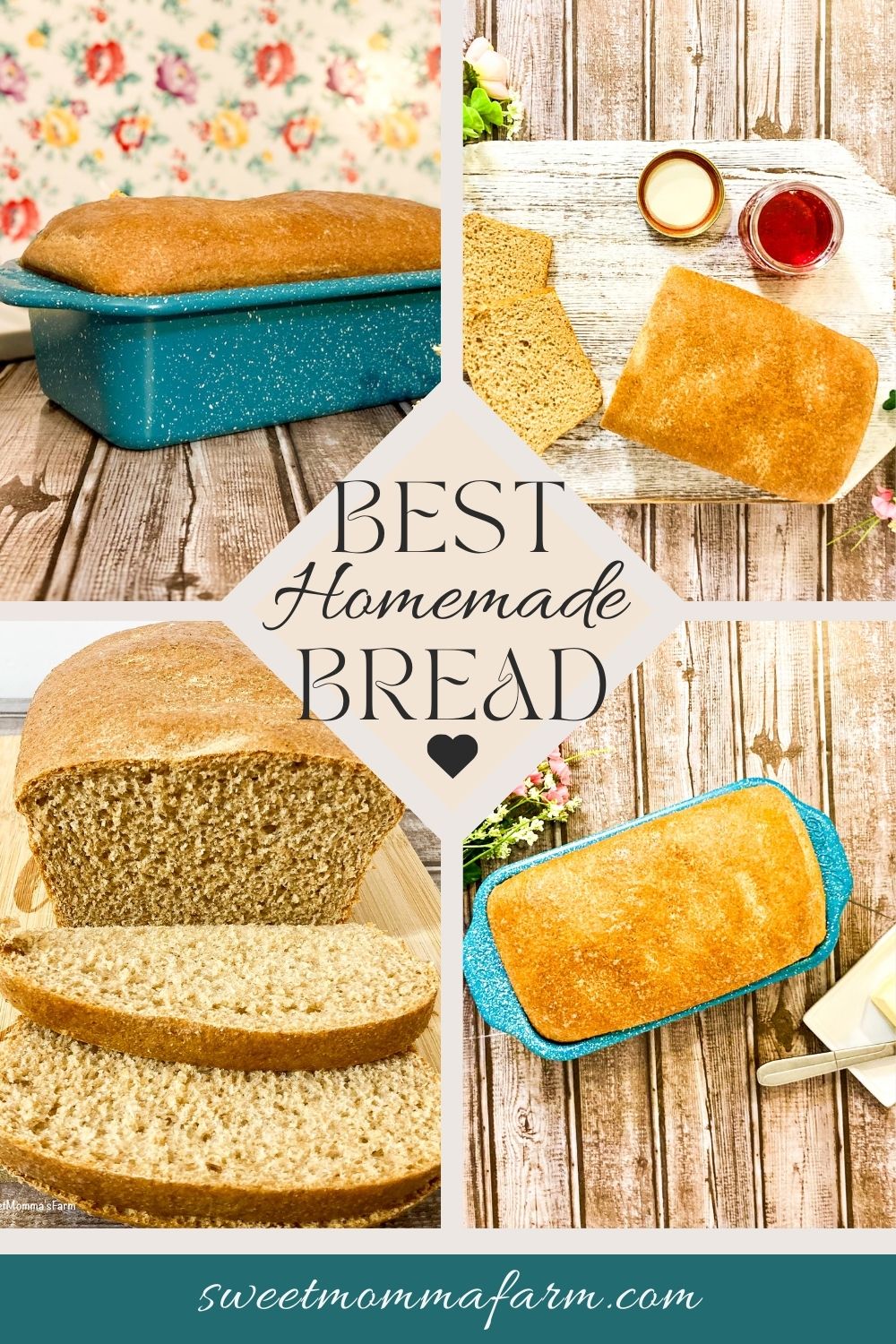 Homemade Bread Recipe: Soft, Fluffy, and Full of Flavor - Sweet Momma's ...